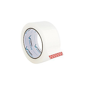Heavy Duty Packaging Tape, Clear Packing Tape Designed for Moving Boxes, Shipping, Office, and Storage, Commercial Grade 2.7mil Thickness, 60 Yards Length, 360 Total Yards