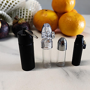 Kitchen Spice Dispenser Portable Leak-Proof Storage Metal Bottle for Outdoor Camping Travel Food Dispensers (4 pieces)