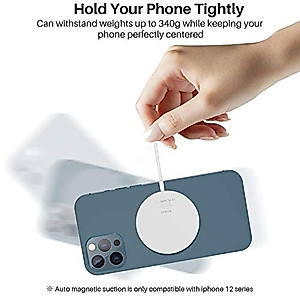 TOZO W6 Wireless Magnetic Charger Compatible for iPhone 14/14 Plus/14 Pro/14 Pro Max/13 Series/12 Series Aviation Aluminum Computer Numerical Control Technology Fast Charging Compatible for Magsafe