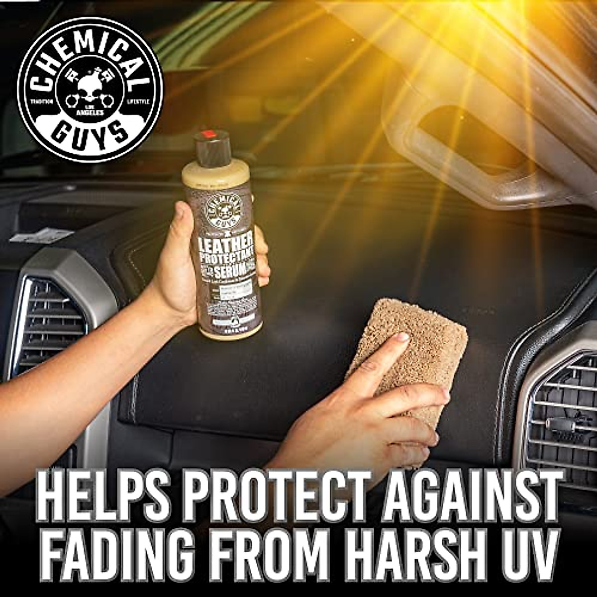 Chemical Guys HOL_113 Leather Lovers Kit for Leather Car Interiors, Furniture, Apparel, Shoes, Sneakers, Boots (Works on Natural, Synthetic, Pleather, Faux Leather and More) (5 Items), 16 oz, Black