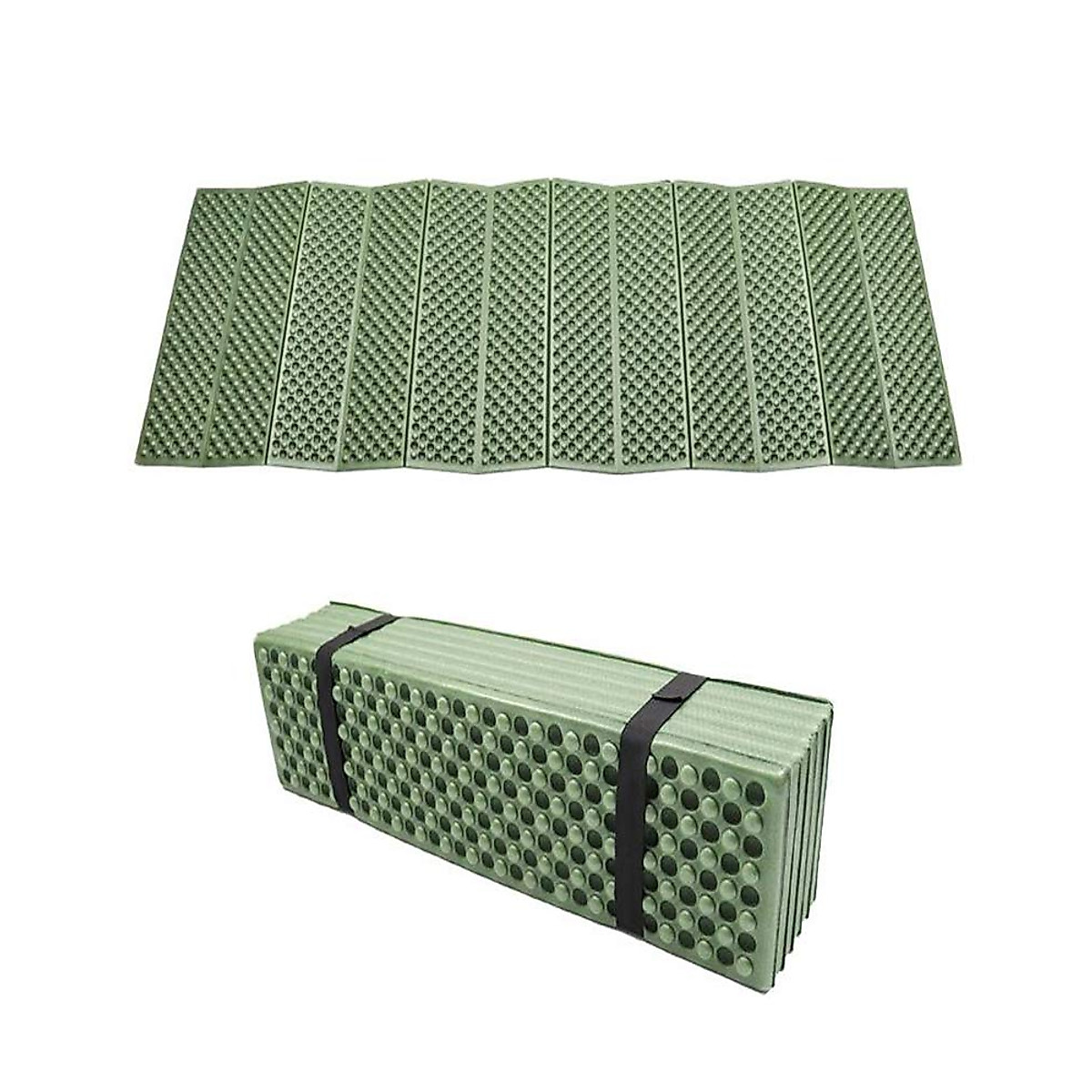 BKS Foam Egg Crate Sleeping Folding Pad,Backpacking Camping Mat …