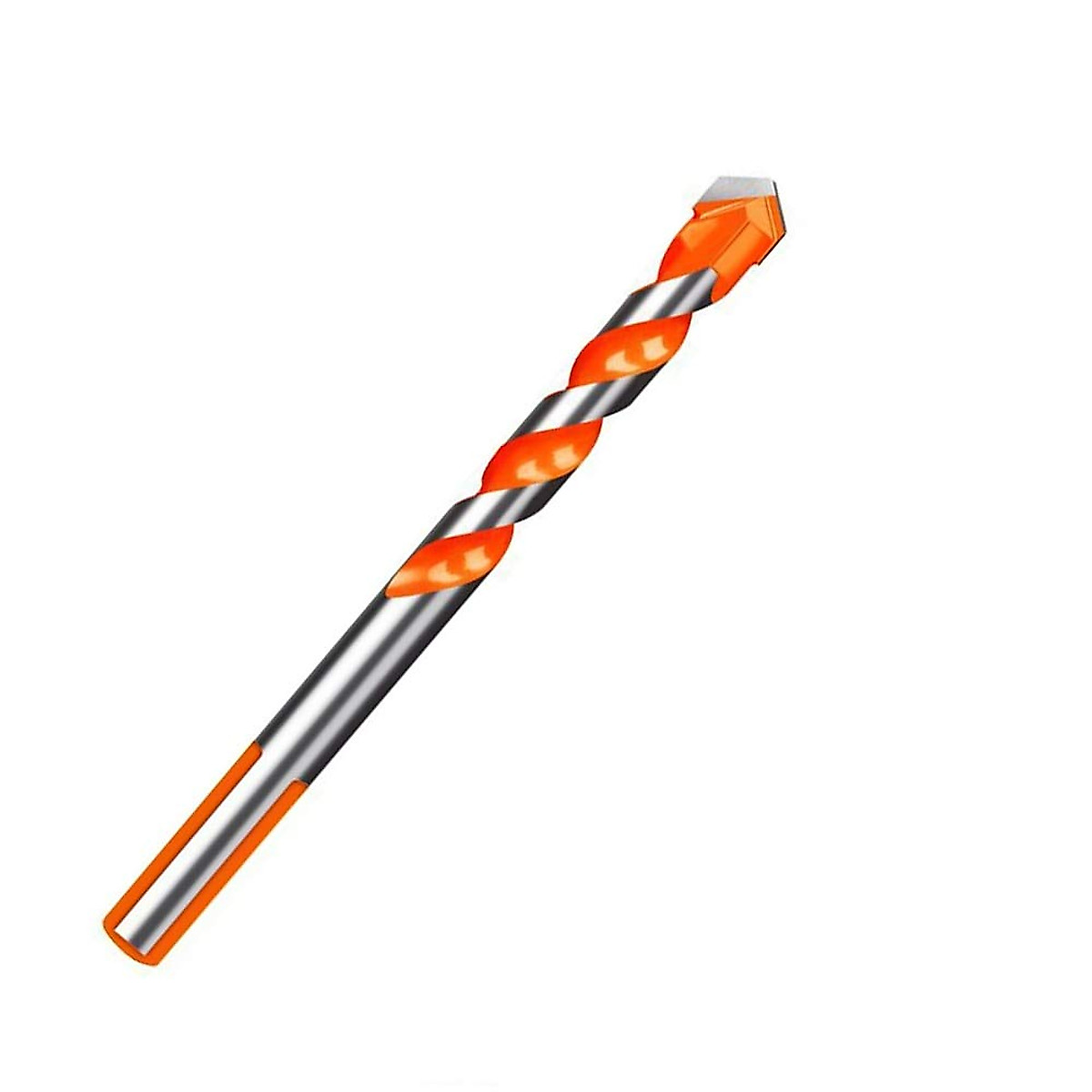 5Pcs Drill Bit Set (6/6/8/10/12mm) Carbide Alloy Multifunctional Drill Bit Set for Tile,Concrete, Brick, Glass, Plastic and Wood