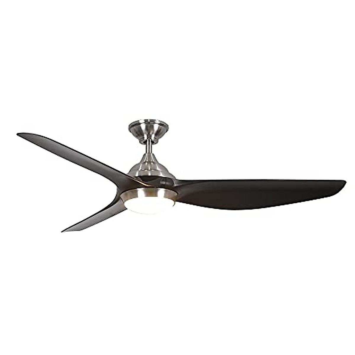 Home Decorators Collection YG638-BN Bachton 60 in. LED DC motor Brushed Nickel Ceiling Fan