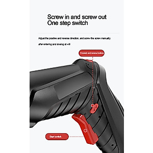 Electric Screwdriver Set Rechargeable 3.6V Cordless Screwdriver Kit with 48pcs Accessories,Switch Direction with One Click - Power Drill Cordless with LED Light