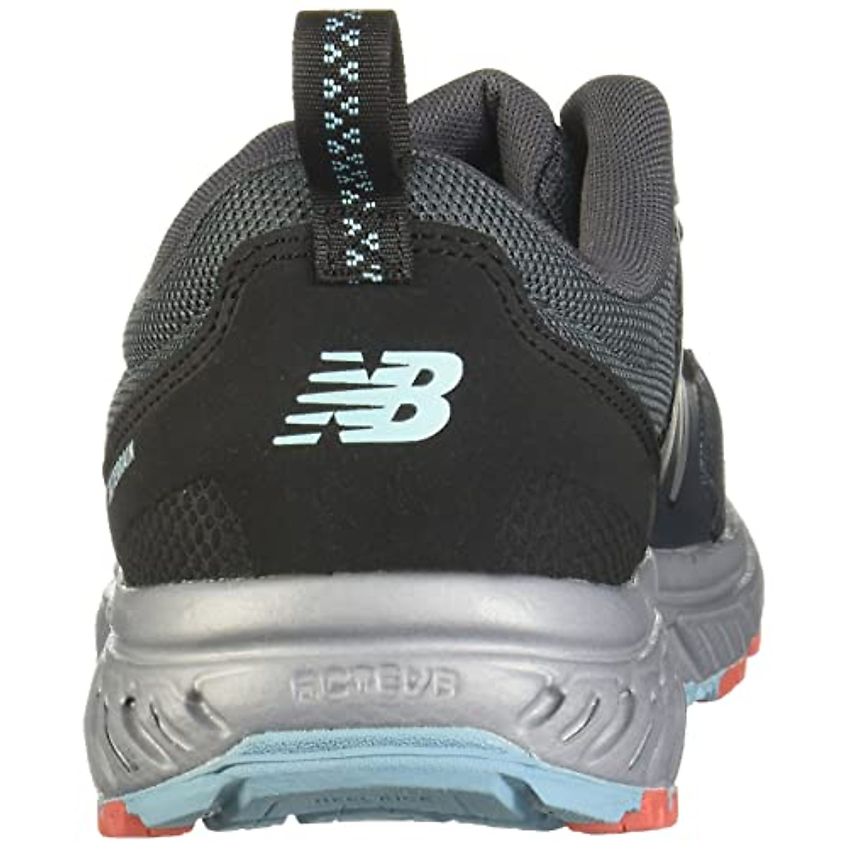 New Balance Women's 510 V5 Trail Running Shoe, Gunmetal/Wax Blue/Wax Blue, 8.5