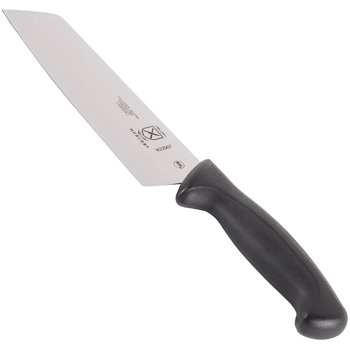 Mercer Culinary M22907 Millennia Black Handle, 7-Inch, Nakiri Knife