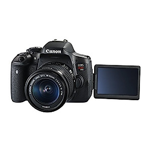 Canon EOS Rebel T6i Digital SLR with EF-S 18-55mm IS STM Lens - Wi-Fi Enabled (Renewed) With 2 Year Warranty