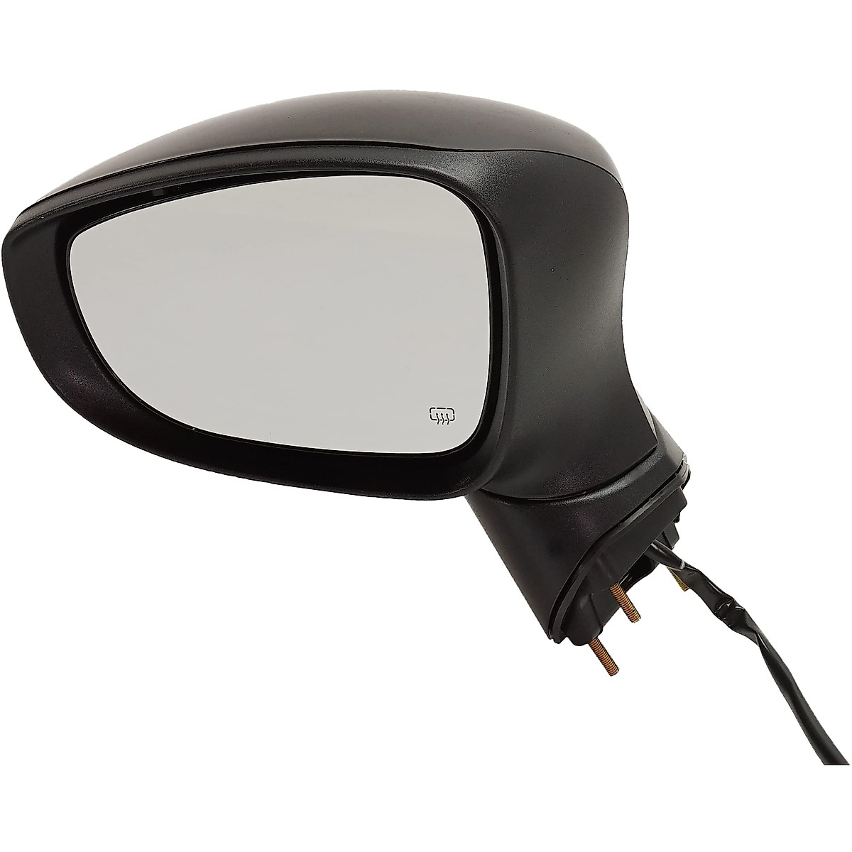 Kool Vue Driver & Passenger Side Power Heated Mirrors for Chrysler Pacifica 2017-2019 Without Signal Light & Blind Spot Monitor Paintable For Models Without One Touch Open/Close Feature