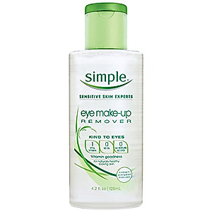 Simple Kind to Eyes Eye Makeup Remover, Eye Makeup Remover, 4.2 oz