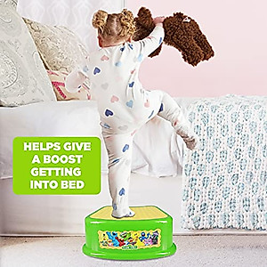 Sesame Street Step Stool, 14.25x9.75x5.25 Inch (Pack of 1)