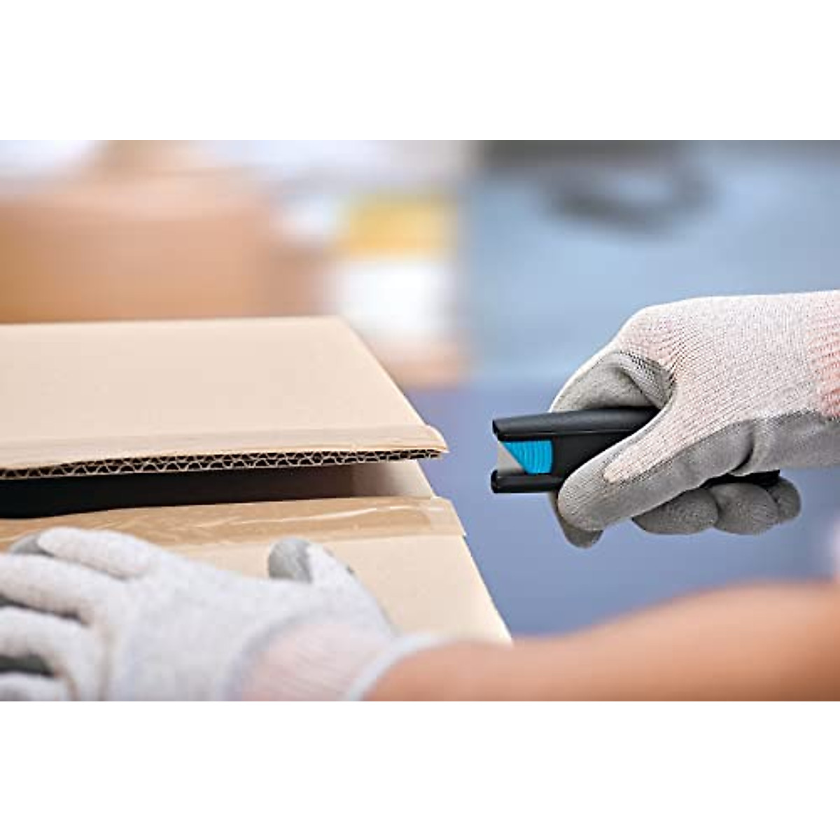 Martor 175001.02 Safety Knife Secunorm 175", Blue/Black