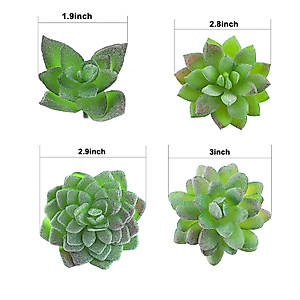 Fake Succulent, Artificial Succulents, Faux Succulents, Artificial Succulents Plants, Fake Succulent Unpotted, Bulk Artificial Succulents for Birthday Home Decor Indoor Wall Garden DIY, Pack of 13
