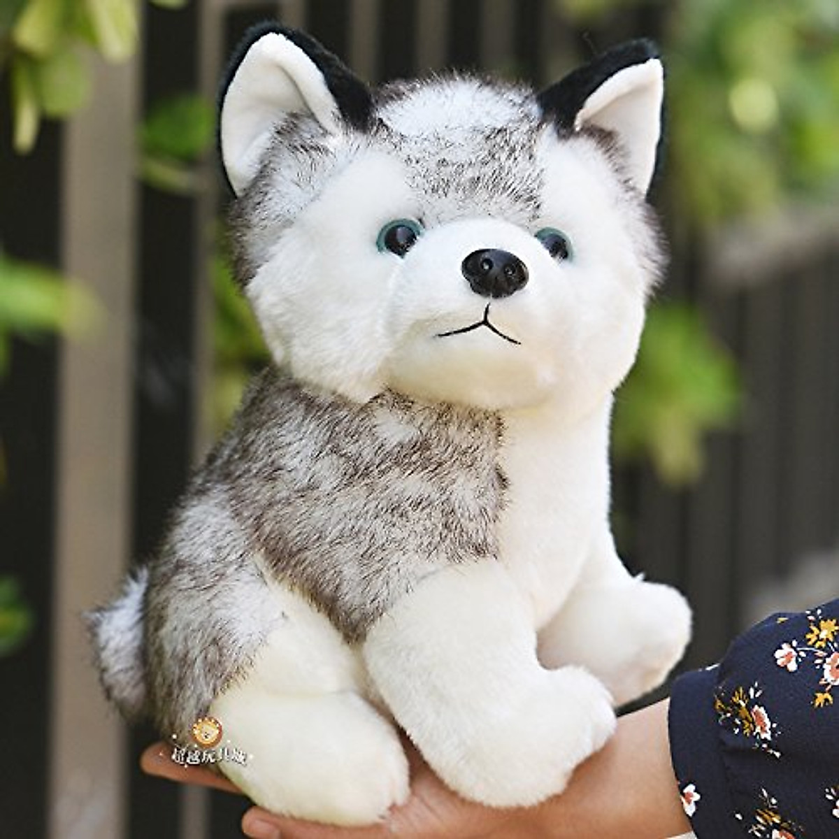 XIGUI 10" Plush Husky Dog Stuffed Animal Puppy Toys Gifts