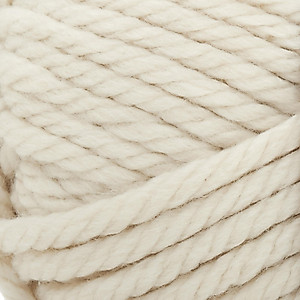 Lion Brand Yarn (1 Skein) Hometown Bulky, Houston Cream yarn, 1-Pack