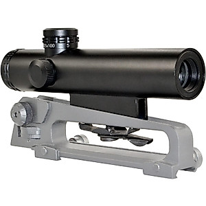 4X20 Compact Red/Green Illuminated Reticle Scope, Duplex fits Carry Handle & Picatinny Mounts