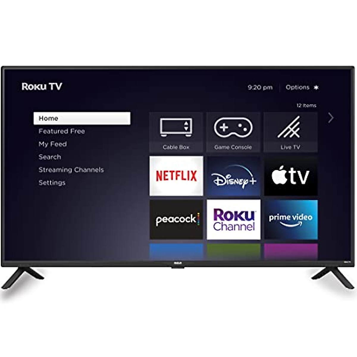 RCA 40-inch Full HD 1080p Roku Smart LED TV - RTR4061, 2021 Model