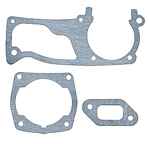 AUMEL Cylinder Crankcase Muffler Gasket Kit for Husqvarna 357 357XP 359 Chainsaw Replace 503 97 85-01.