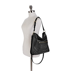 RELIC by Fossil Women's Tinsley Convertible Crossbody Handbag, Color: Black Model: (RLH9009001)