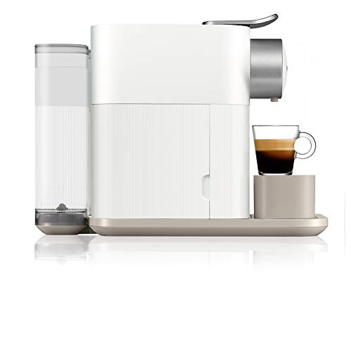 Nespresso Gran Lattissima Original Espresso Machine with Milk Frother by De'Longhi, Fresh White