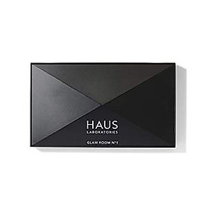 HAUS LABORATORIES By Lady Gaga: GLAM ROOM PALETTE NO. 1: FAME | 10-Shade Eyeshadow Palette, Blendable & Buildable Eye Makeup with Pigmented Matte, Metallic, Shimmer, and Sparkle Finishes