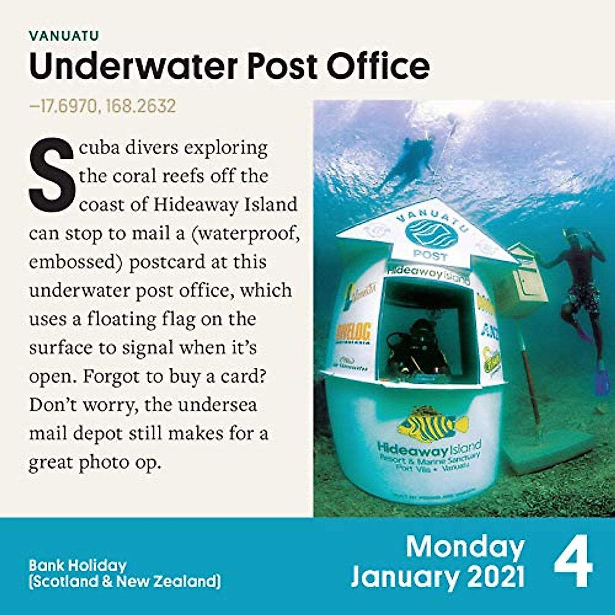 Atlas Obscura Page-A-Day Calendar 2021