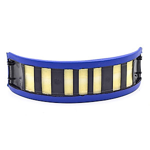 Defean Earpad Repair Parts Suit Replacement Ear Pad and Headband Pad Compatible with Sony ps3 ps4 Gold Wireless CECHYA-0083 Stereo 7.1 Headphone (Black Ear Pads+Blue Headband)