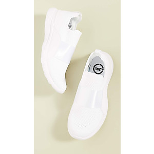 Athletic Propulsion Labs (APL) Women's Techloom Bliss Sneaker, White/White, 8