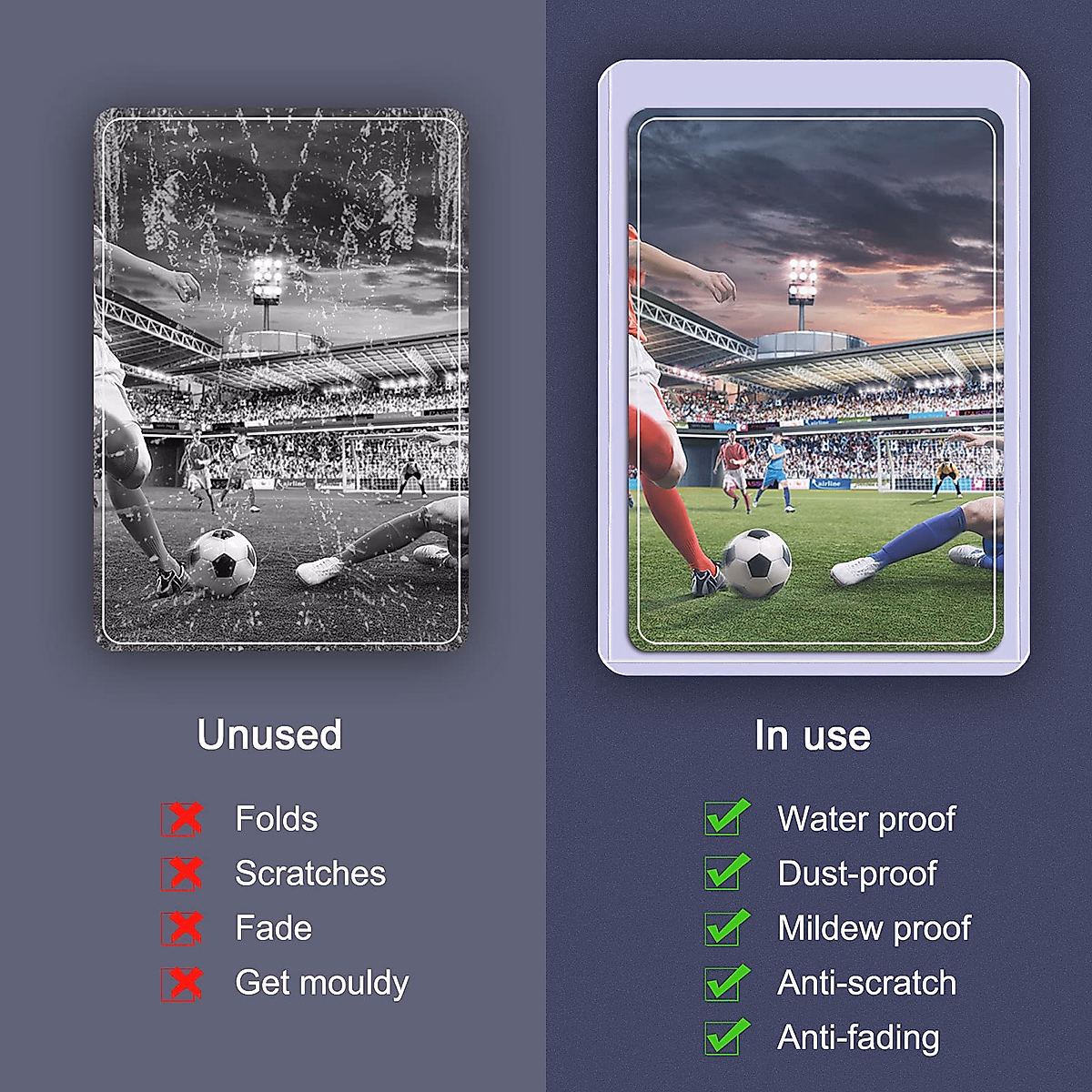 30ct Top Loaders Trading Card Sleeves, Clear Premium Top Loaders Card Protector Penny Card Sleeves for MTG, Yugioh, Baseball, Sport Cards, Graded Card Submission