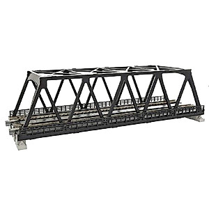 Kato USA, Inc. N 248mm 9-3/4" Double Track Truss Bridge, Black, KAT20438