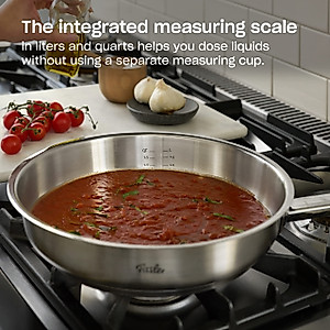 Fissler Original-Profi Collection Stainless Steel 9.5 Inch Frying Pan