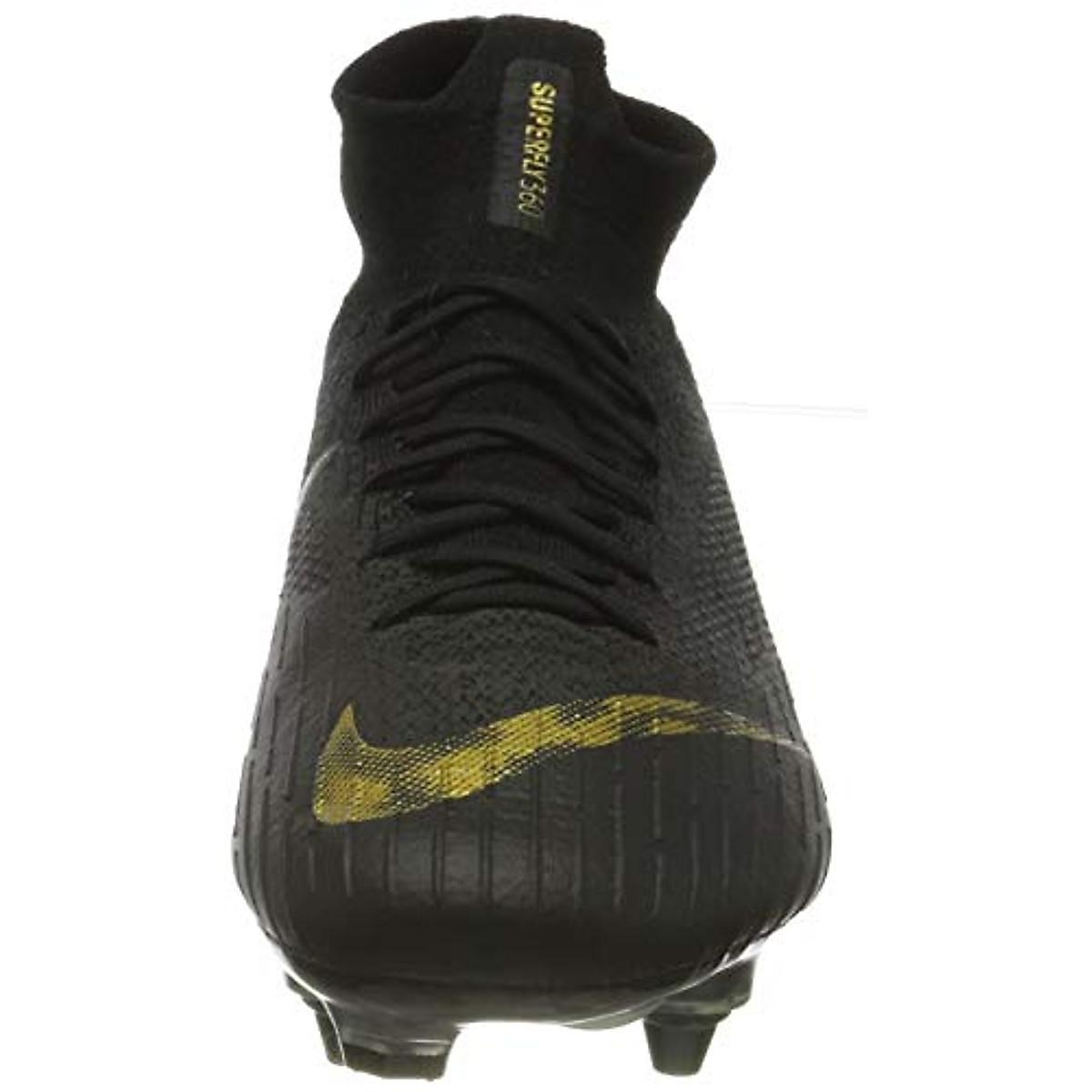 Nike Superfly 6 Elite SG-Pro AC Mens Football Boots AH7366 Soccer Cleats (UK 6.5 US 7.5 EU 40.5, Black Metallic Vivid Gold 077)