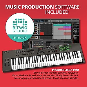 Nektar Impact LX 61+ 61-Key USB MIDI Keyboard Controller