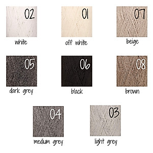 65% Wool 35% Alpaca Yarn, Drops Flora, 1 or Superfine, Fingering Weight, 4 ply, 1.8 oz 230 Yards per Ball (05 Dark Grey)