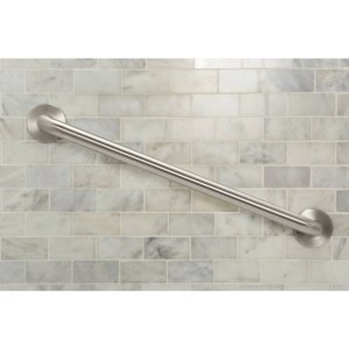 Moen Bathroom Safety 18-Inch Stainless Steel Shower Grab Bar with Concealed Screws for Handicapped or Elderly, 8718