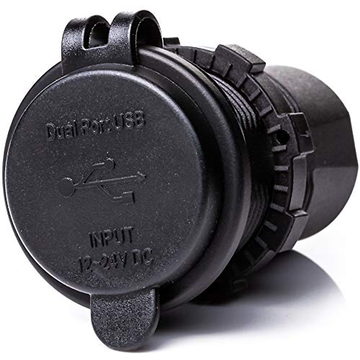 36W Socket Dual USB Type C PD 3.0 (36W) + USB A QC4.0 (18W) Fast Charger for Car, Boat, Marine & RVs