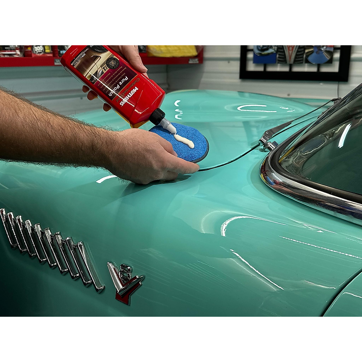 Mothers 07100 California Gold Pure Polish (Ultimate Wax System, Step 1) - 16 oz.