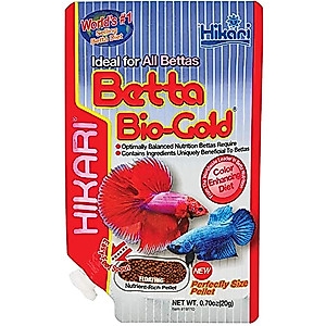 Hikari Tropical Betta Bio-Gold Fish Food, 0.70 oz (20g)