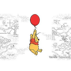 Tervis Disney - Winnie the Pooh Balloons Triple Walled Insulated Tumbler Travel Cup Keeps Drinks Cold & Hot, 20oz, Stainless Steel