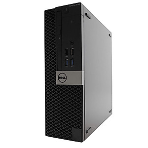 Dell OptiPlex 5040 Small Form PC Desktop Computer, Intel i5-6500, 16GB RAM, 2TB Hard Drive, Microsoft Office 365 Personal, Windows 10 Pro, Wireless Keyboard & Mouse, DVD, WiFi, HDMI, USB 3.0 (Renewed)