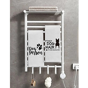 It’s Not Dog Hair It’s Blue Heeler Glitter Kitchen Towels Bath Towels,16 x 24 Inch Set of 2 Soft and Absorbent Funny Dog Hand Towels Tea Towels Dish Towels Sets,Dog Lovers Dog Mom Girls Women Gifts