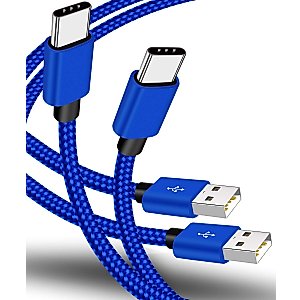 VOTY [2Pack-10Ft USB C Type C Charging Cord Compatible for Kindle Fire 10 9th 10th Generation 2019 2020 2021,HD 8 8Plus HD 10 Inch Tablet,Kids Edition, Fast Power All New Tablet Charger Cable