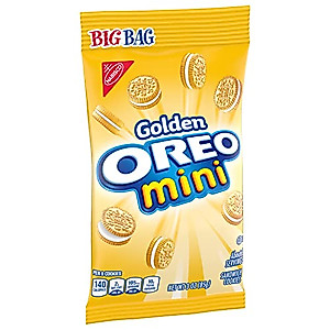 OREO Mini Golden Sandwich Cookies, 12 - 3 oz Big Bags
