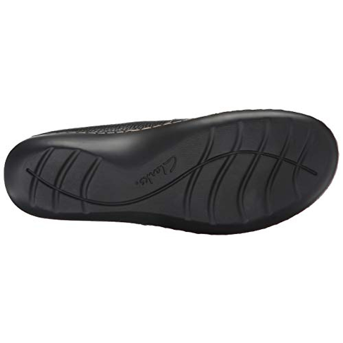 Clarks Women's Ashland Lane Q Slip-On Loafer, Black, 10 M US