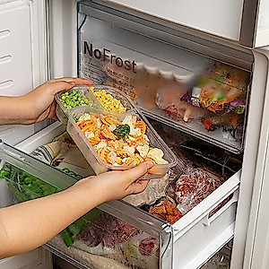 SANOEARTH Lunch Containers for Adults | [7 Pack] Lunch Box Containers | Bento Lunch Box | Bento Box Adult Lunch Box | Meal Prep Container | Lunchable Container, 41oz, Supersize