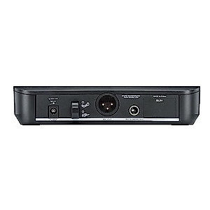 Shure BLX14/B98 Wireless Microphone System for Brass, Woodwinds, Percussion - 14-Hour Battery Life, 300 ft Range | Includes Clip-on Instrument Mic, Single Channel Receiver | H9 Band (BLX14/B98-H9)