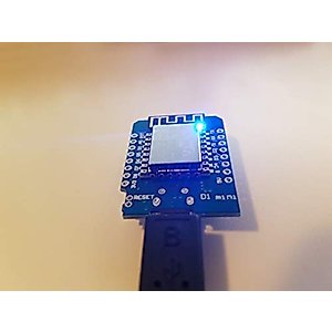 ACEIRMC 5pcs ESP8266 ESP-12 ESP-12F NodeMcu Mini D1 Module WeMos Lua 4M Bytes WLAN WiFi Internet Development Board Base on ESP8266 ESP-12F for Arduino,Compatible with WeMos D1 Mini