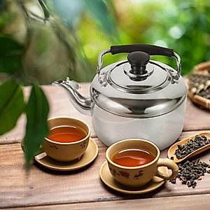 SHERCHPRY Mirror Electric Tea Kettle Stovetop Tea Kettle Stainless Steel Tea Pot pour over Coffee Kettle Whistling Teakettle Teapot Hot Water Boiler for Stove Tea Kettle Electric Electric Tea Kettle