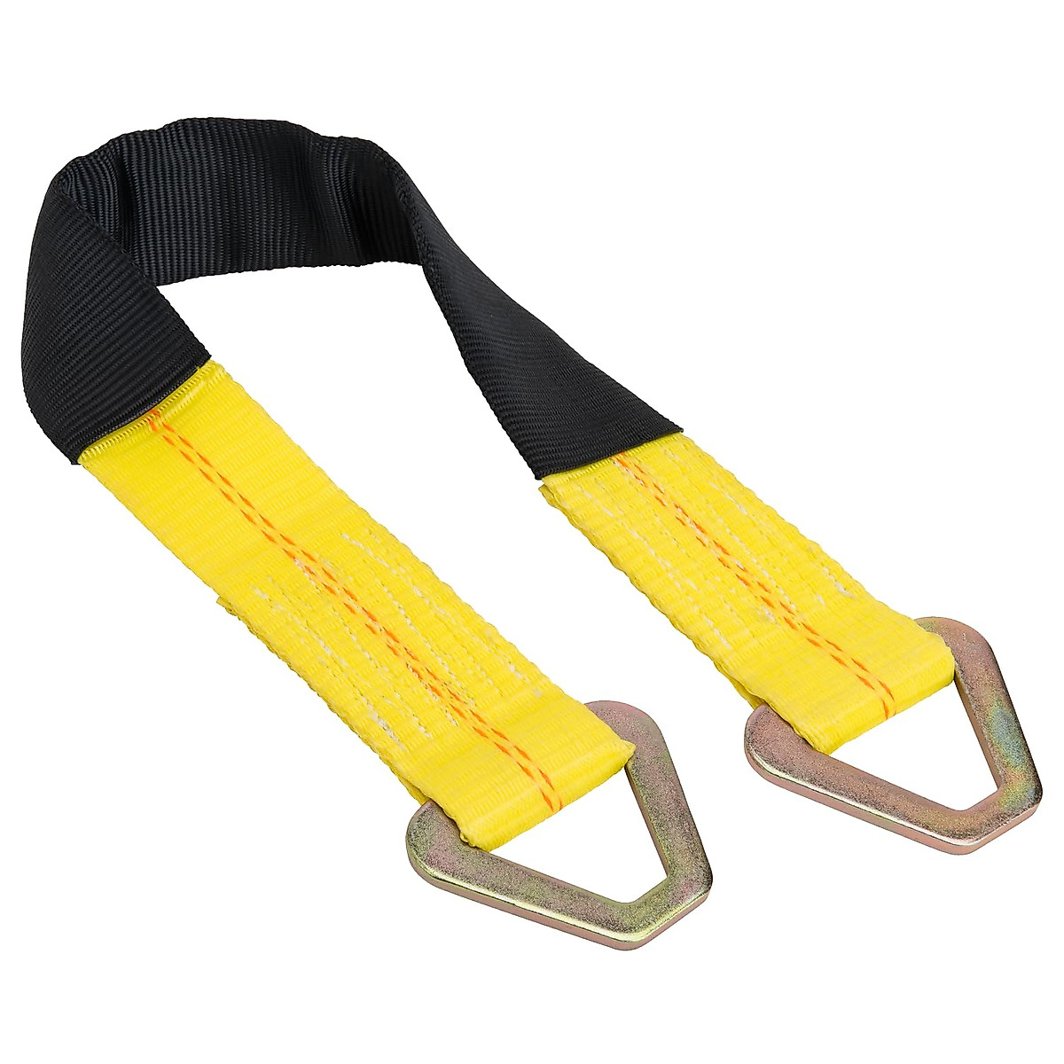 Keeper – 2” x 24” Premium Axle Tie Down Strap with D Rings - 3,333 lbs. Working Load Limit and 10,000 lbs. Break Strength