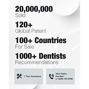 7AM2M Sonic Electric Toothbrush with 6 Brush Heads for Adults&Kids, One Charge for 120 Days, Wireless Fast Charge, 5 Modes, 40000VPM Powered Toothbrush, 2 Minutes Built in Smart Timer (Black)