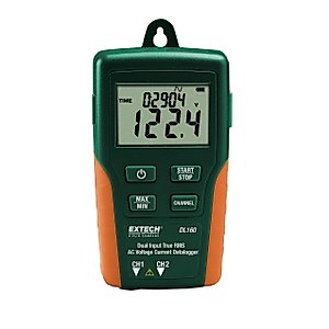 Extech DL160 Dual Input True RMS AC Voltage/Current Datalogger
